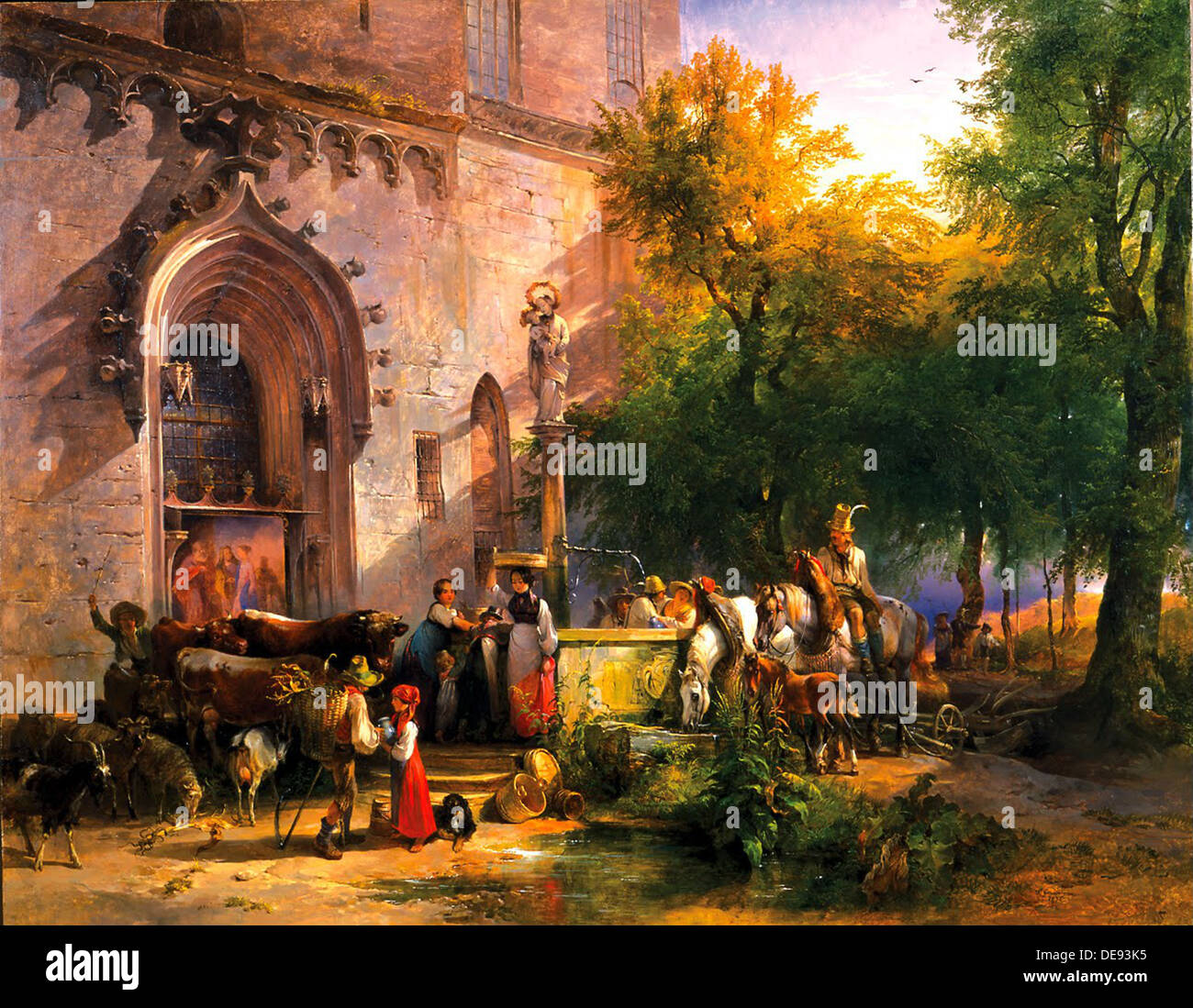 Friedrich august matthias 1807 1862 hi-res stock photography and images ...