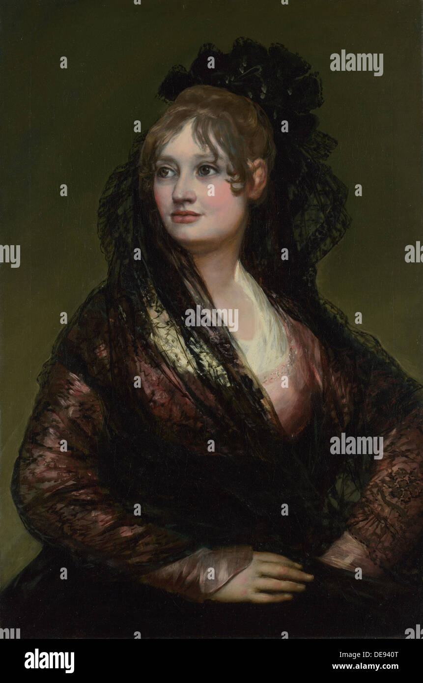 Portrait of Doña Isabel de Porcel, before 1805. Artist: Goya, Francisco ...