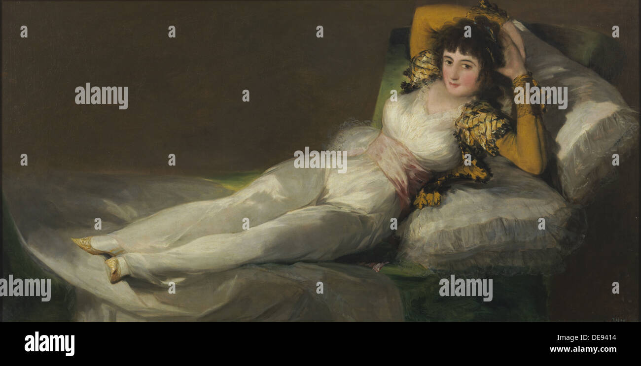 Francisco de goya the clothed maja hi-res stock photography and images ...
