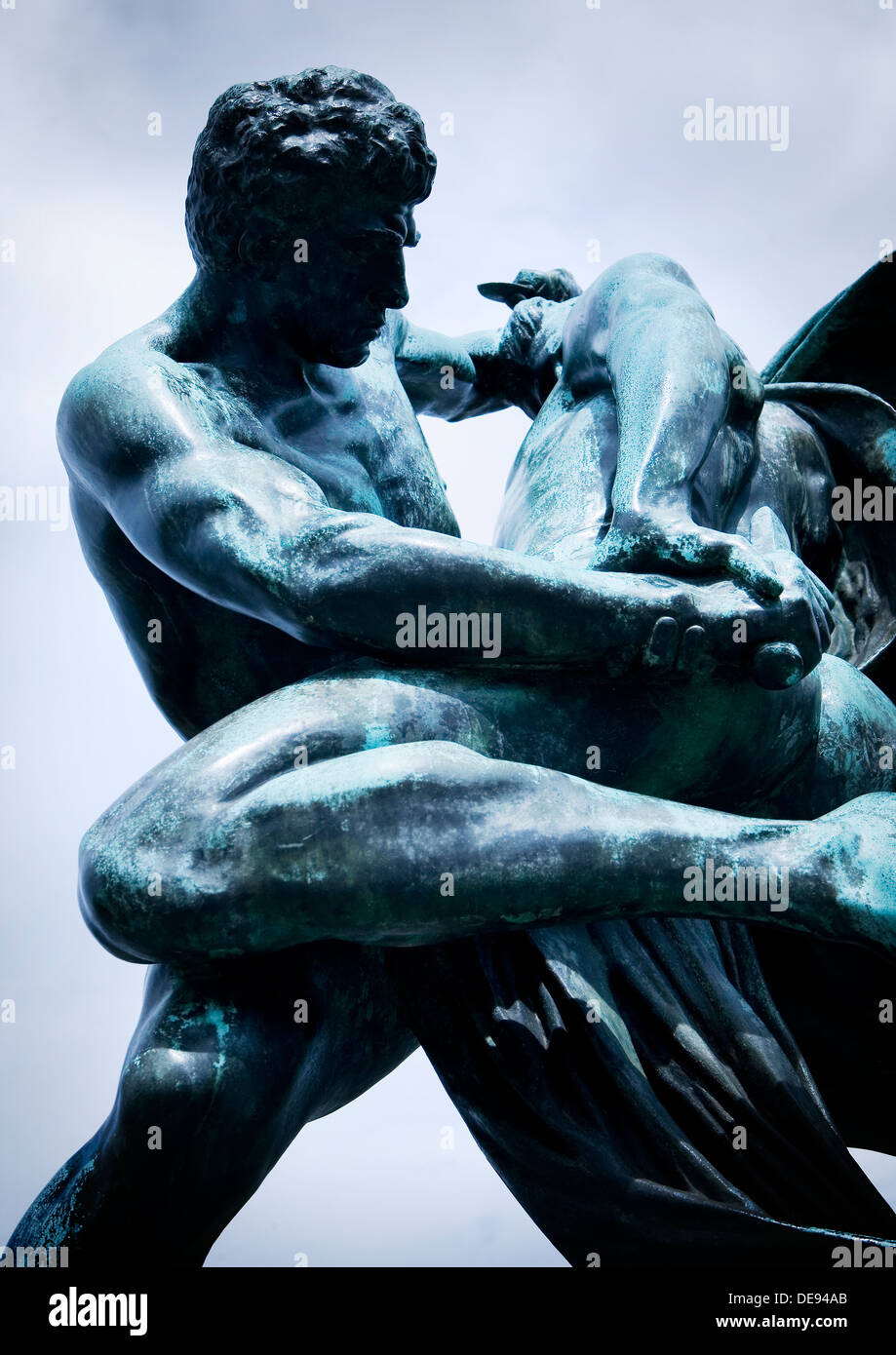 Figures fighting hi-res stock photography and images - Alamy