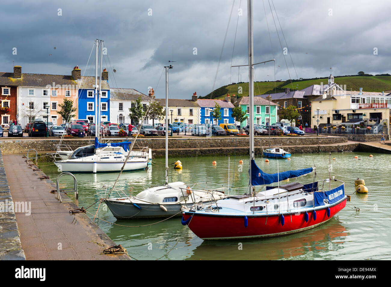 Aberaeron wales hi-res stock photography and images - Alamy