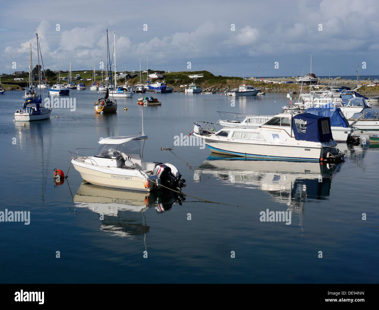 Shell Island, Wales Stock Photo - Alamy