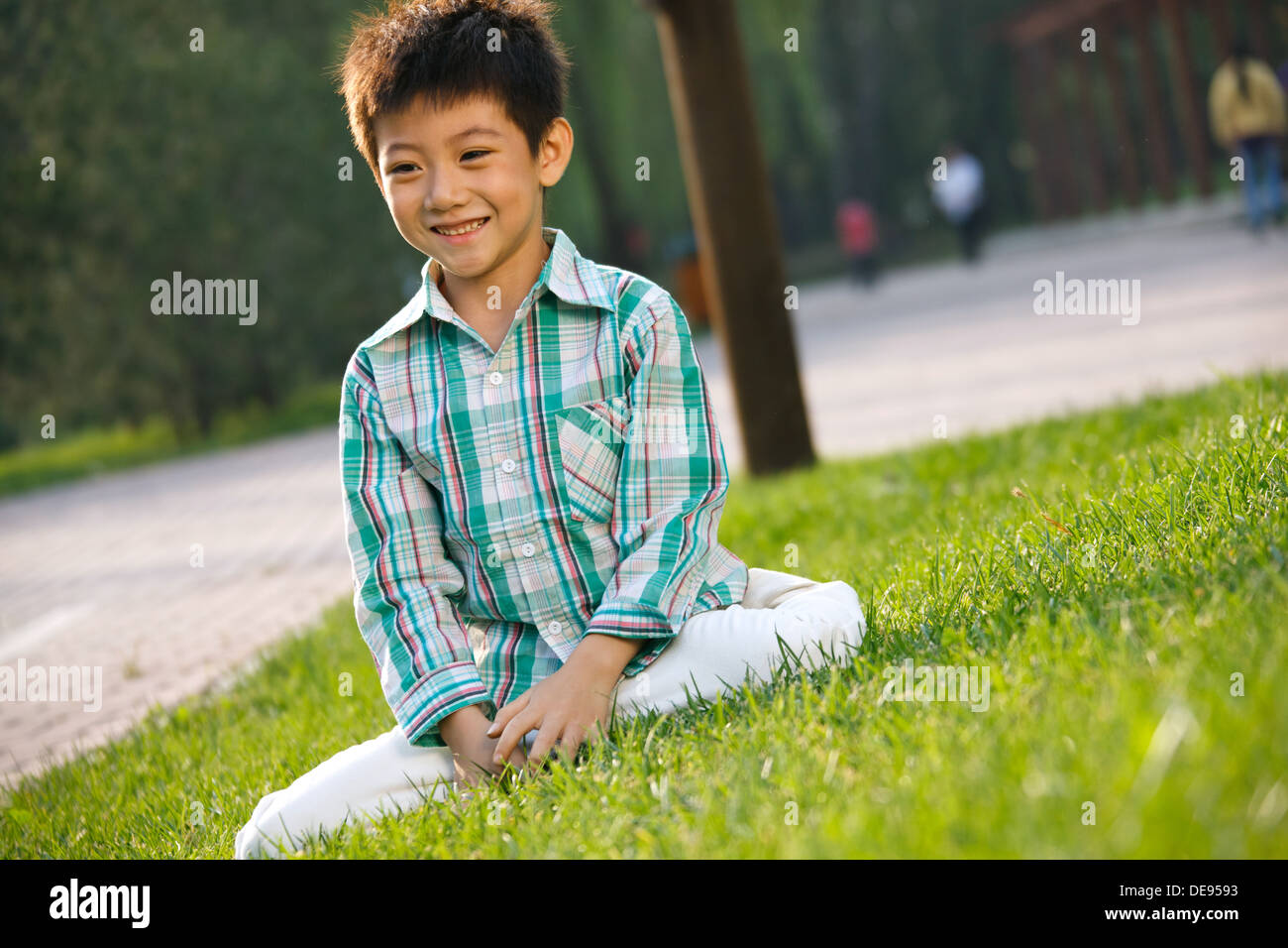 Portrait of boy Stock Photo - Alamy