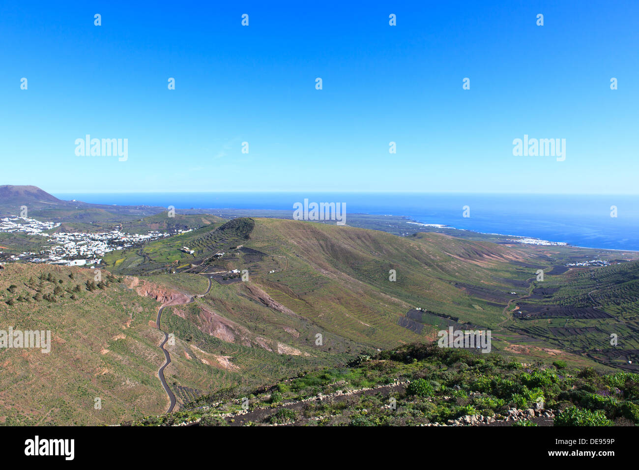 Lanzarote is a beautiful Canarian island with many volcanoes that one ...