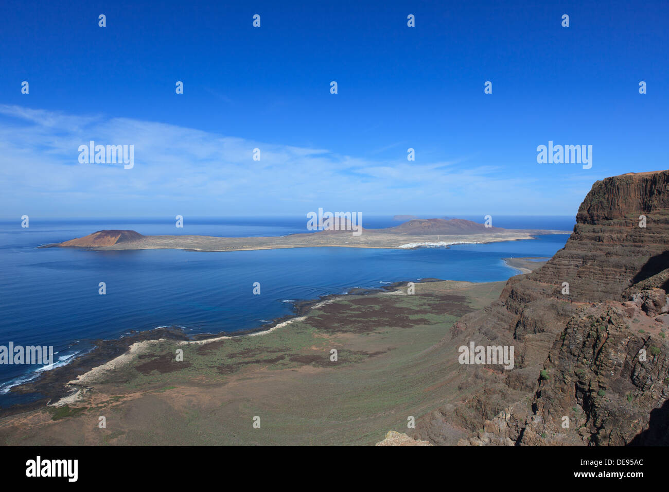 Lanzarote is a beautiful Canarian island with many volcanoes that one ...
