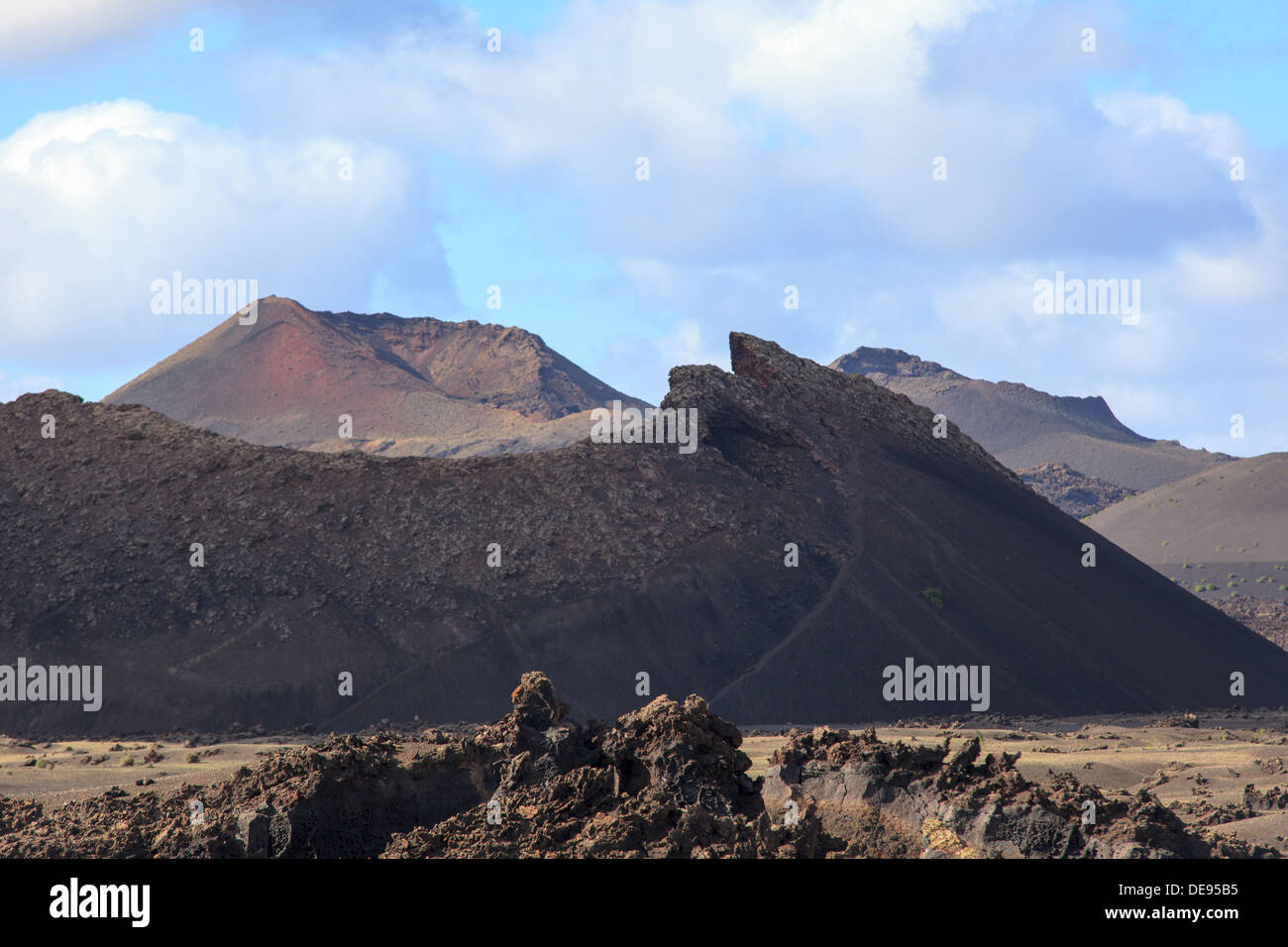 Lanzarote is a beautiful Canarian island with many volcanoes that one ...