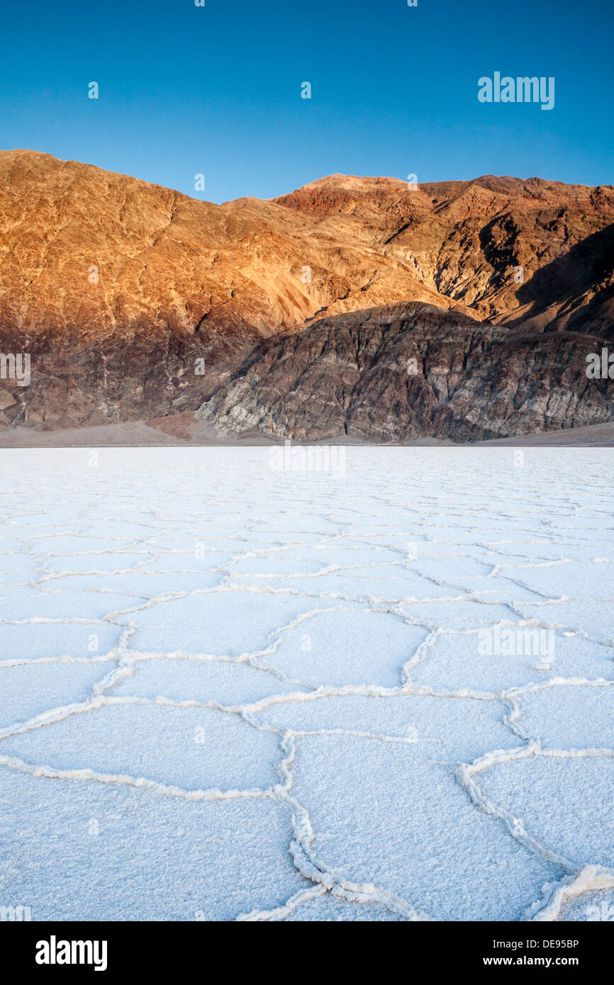 View across flats of mountain hi-res stock photography and images - Alamy