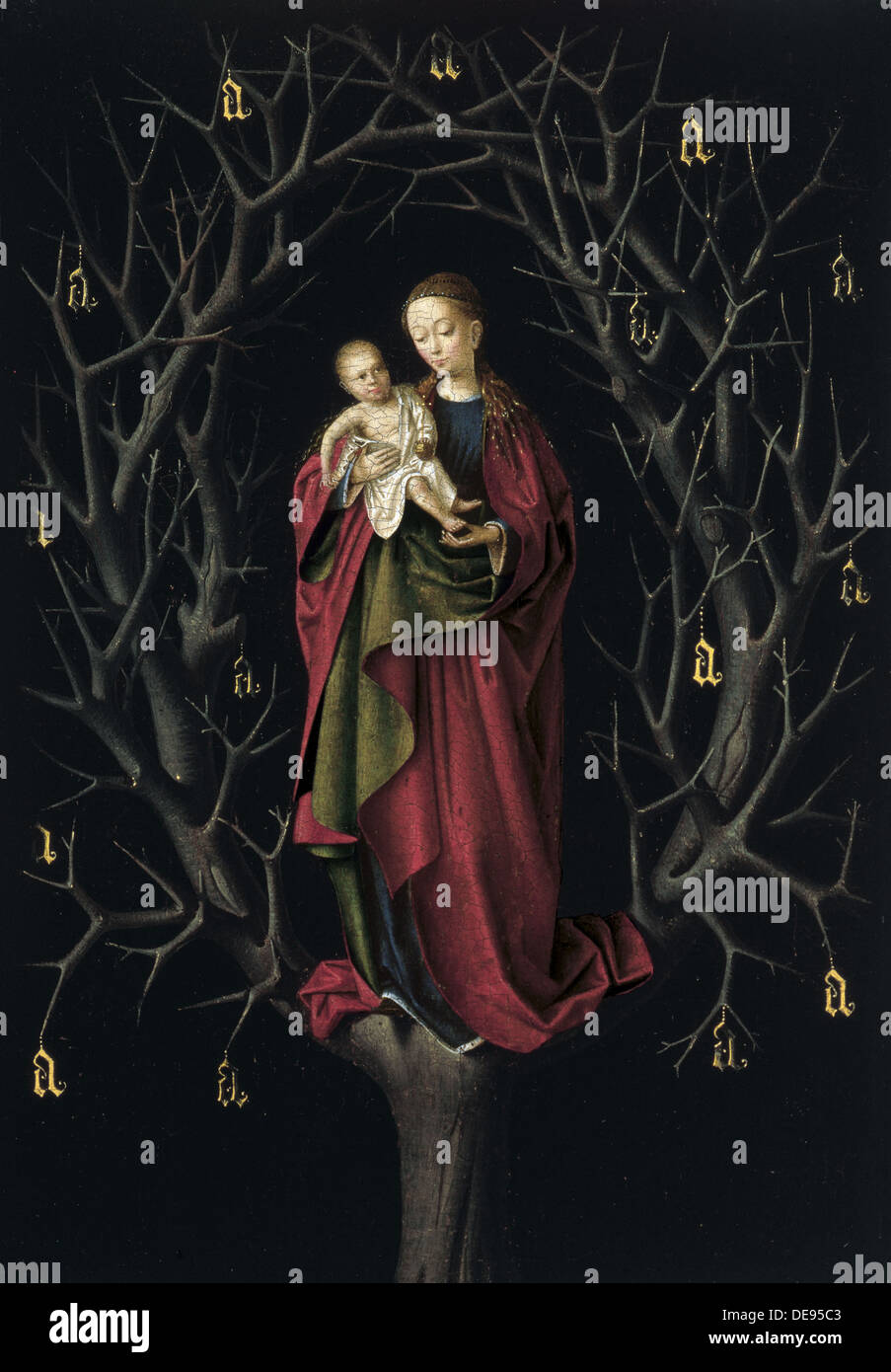 The Virgin of the dry Tree, ca 1465. Artist: Christus, Petrus (1410/20 ...