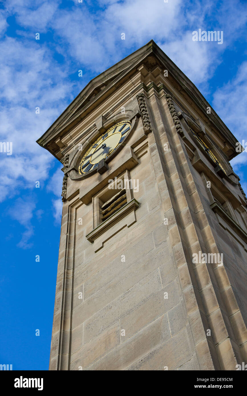 Clock Tower memorial in Jephson Gardens, Royal Leamington Spa. Built in ...