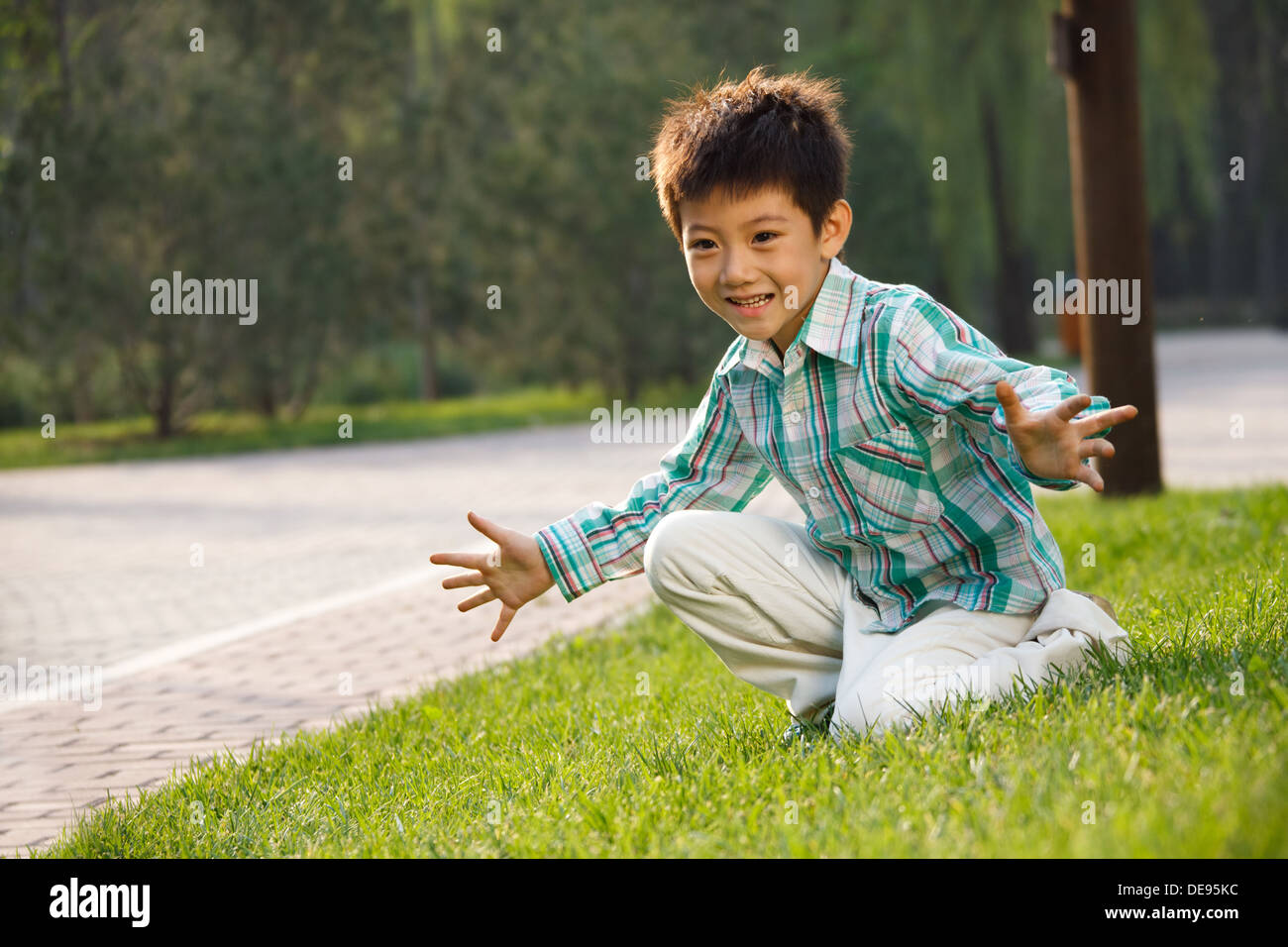Portrait of boy Stock Photo - Alamy