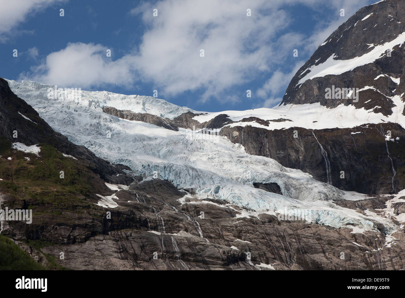 One of the many Norwegian glaciers Stock Photo - Alamy