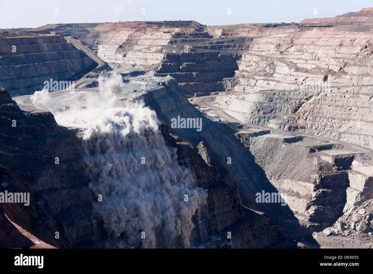 Australian mine explosion hi-res stock photography and images - Alamy