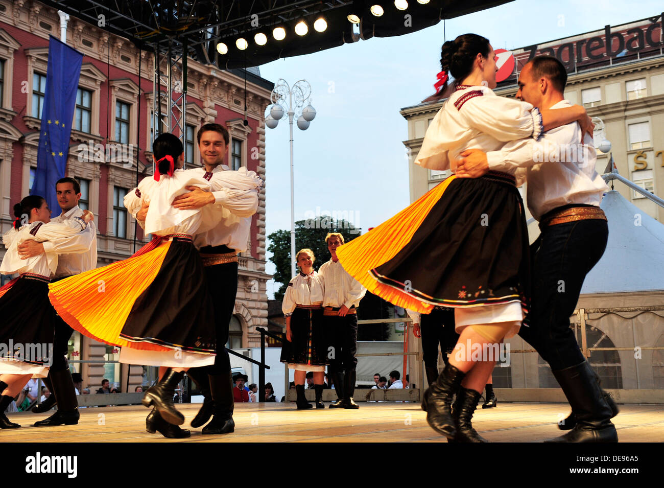 Czech folk dancers hi-res stock photography and images - Alamy