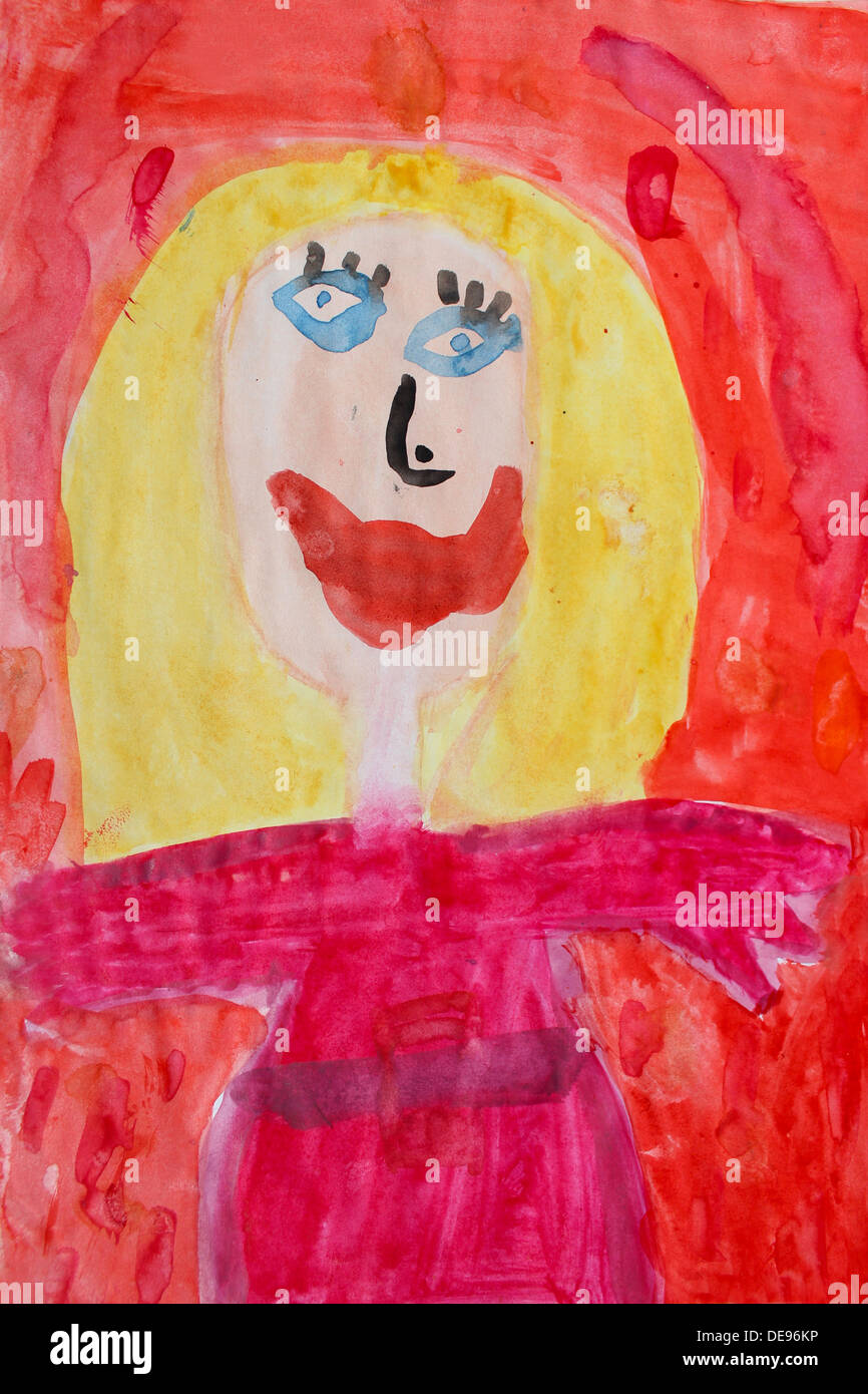 Funny kid girl teacher hi-res stock photography and images - Alamy