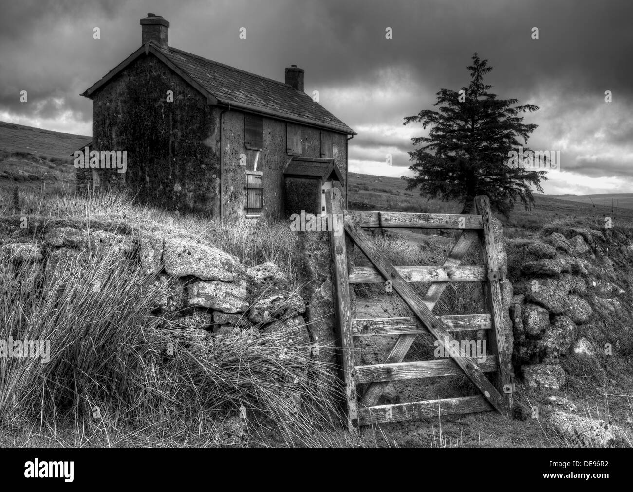 Nun's Cross Farm "Ditsworthy Warren House", is an isolated, derelict ...