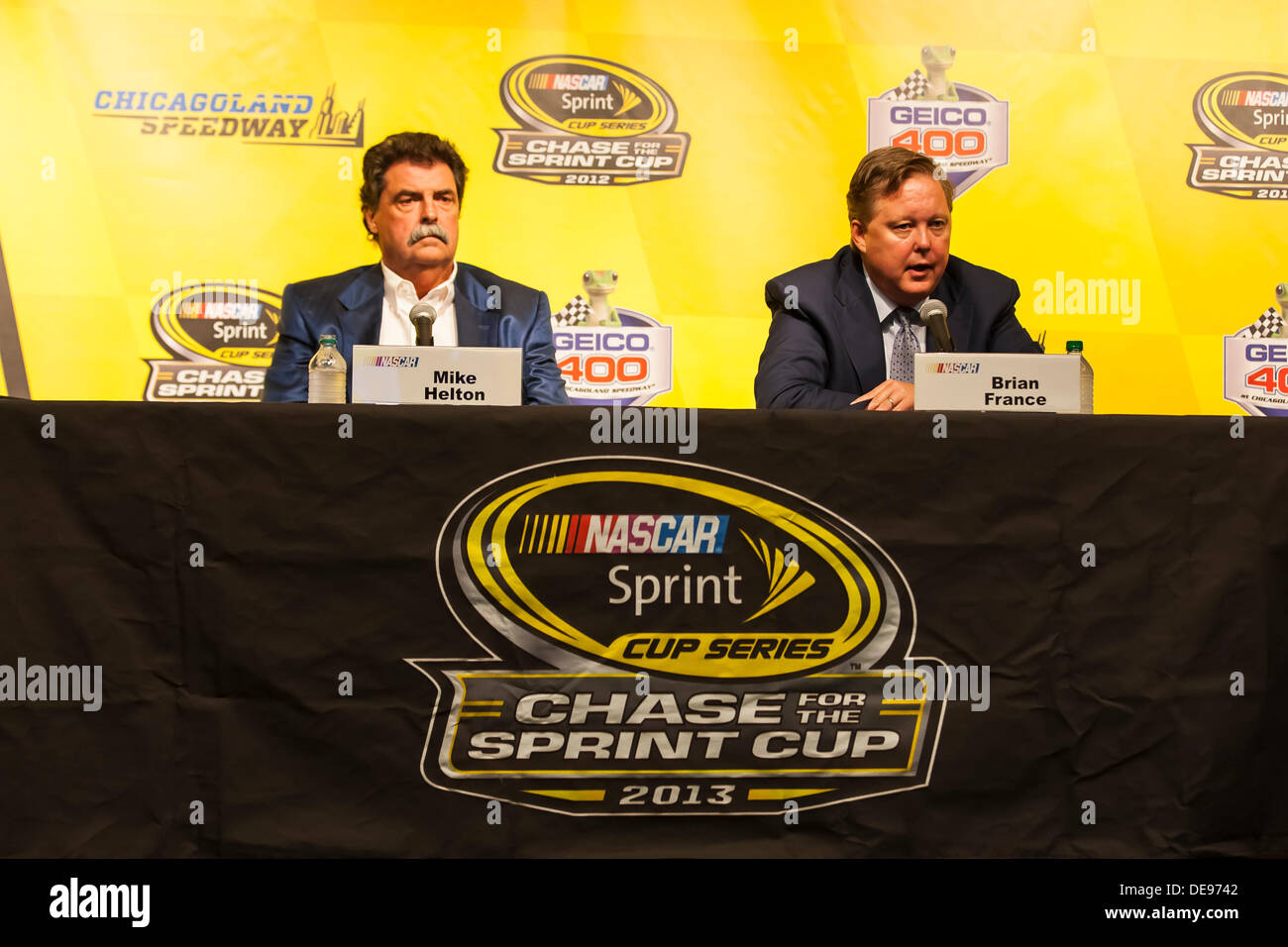 Mike helton president of nascar hi-res stock photography and images - Alamy