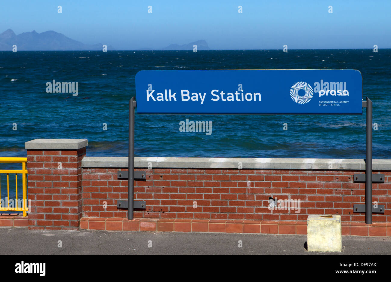 Kalk Bay Station, South Africa Stock Photo - Alamy