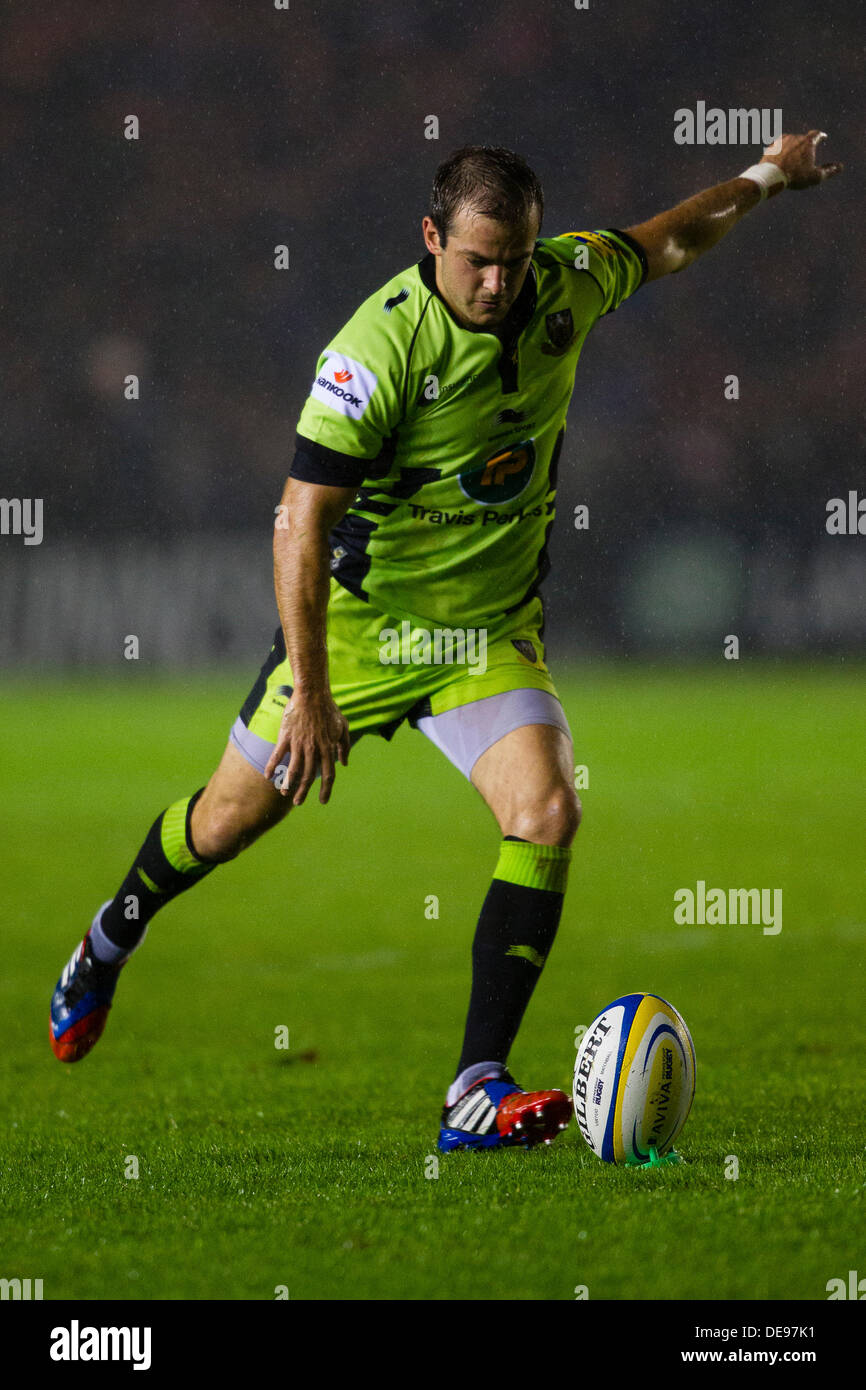 LONDON, UK - Friday 13th September 2013. Northampton Saints' Stephen ...