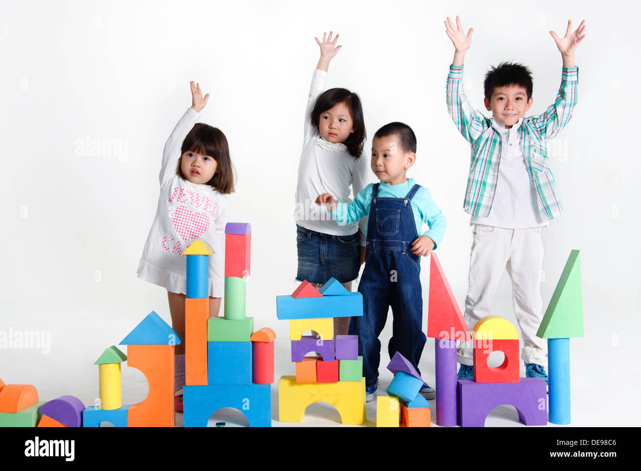 Children Bricks High Resolution Stock Photography and Images - Alamy
