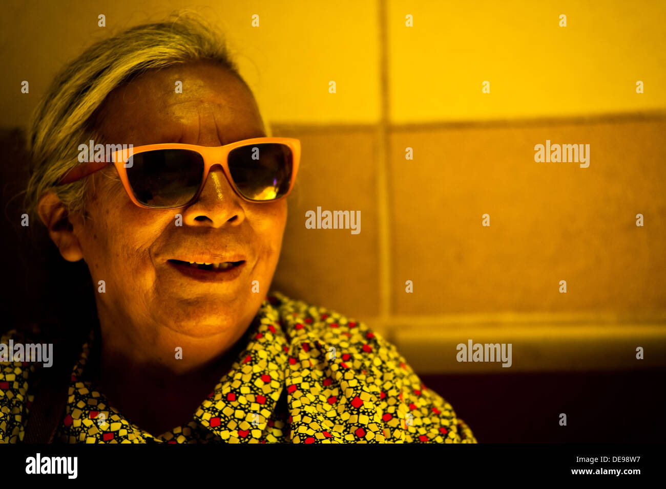 Partially sighted hi-res stock photography and images - Alamy