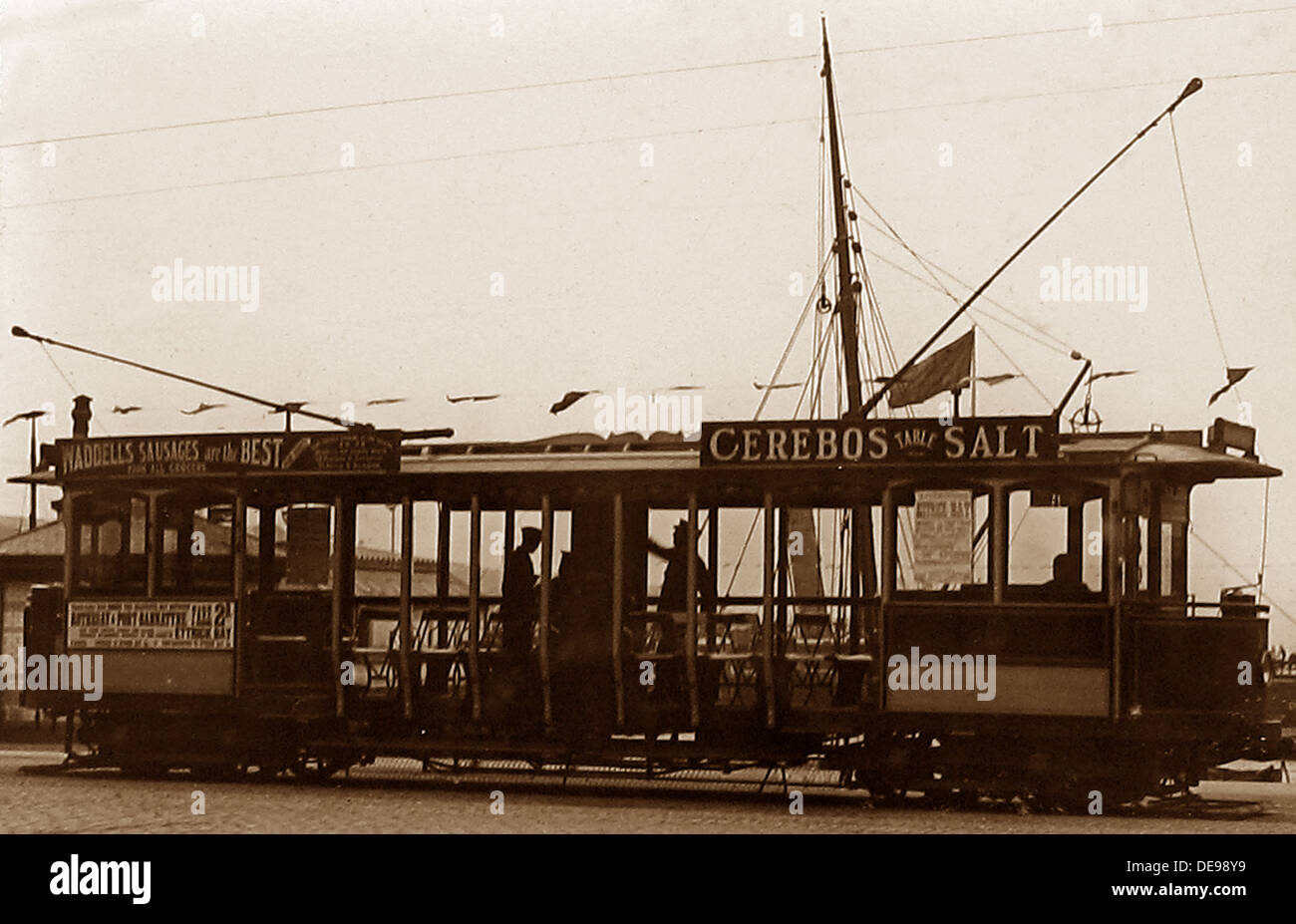 Rothesay Isle of Bute Tram early 1900s Stock Photo - Alamy