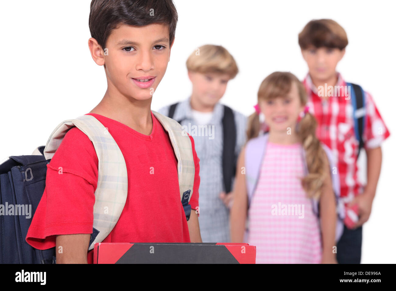Children on the first day of school Stock Photo - Alamy