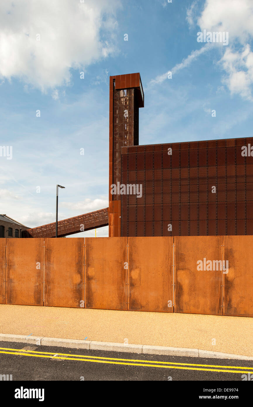 The Copper Box, Olympic Park, Hackney, London, United Kingdom Stock ...