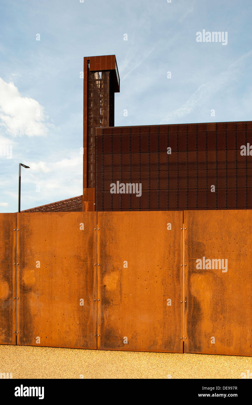 The Copper Box, a multi-sport venue used for the 2012 Summer Olympics ...