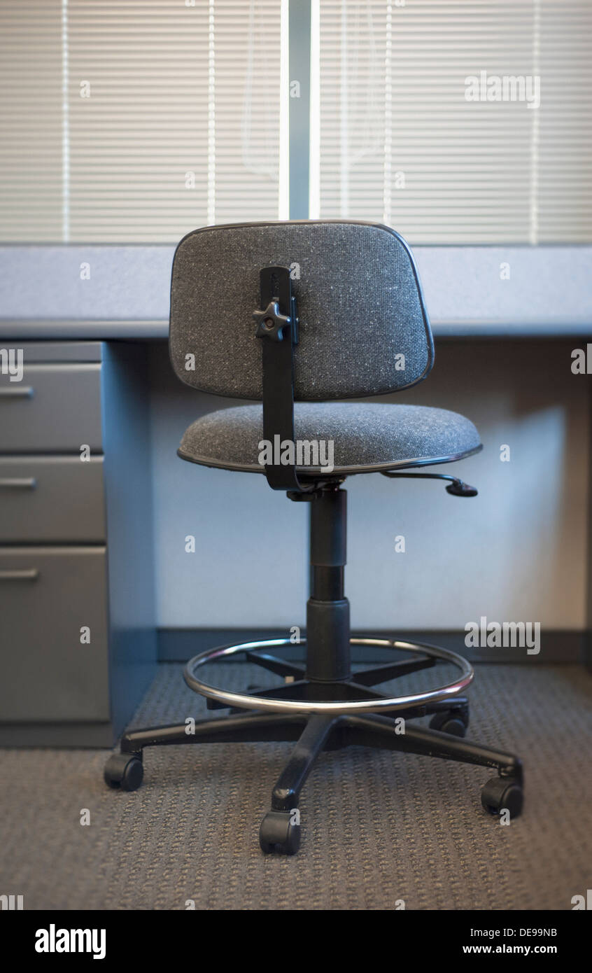 Empty Desk Chair