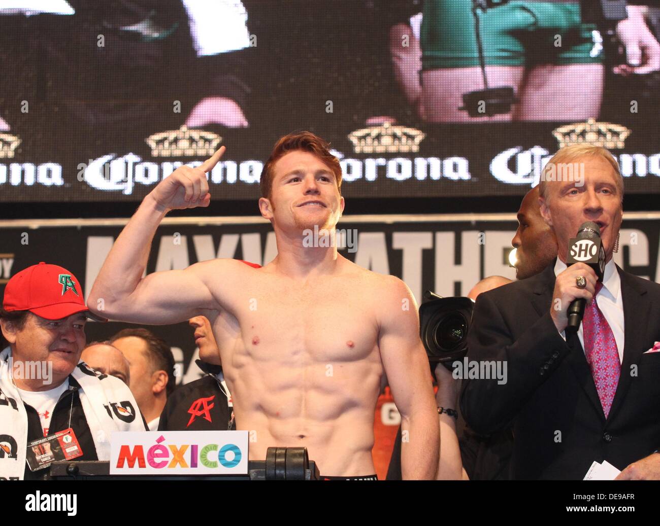 Las Vegas, Nevada, USA. 13th Sep, 2013. Saul ''Canelo'' Alvarez ...