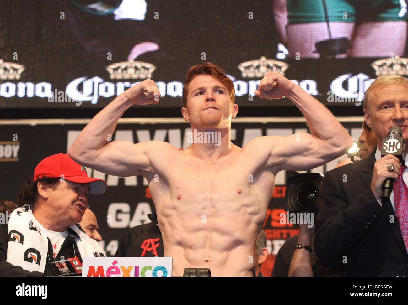 Las Vegas, Nevada, USA. 13th Sep, 2013. Saul ''Canelo'' Alvarez ...