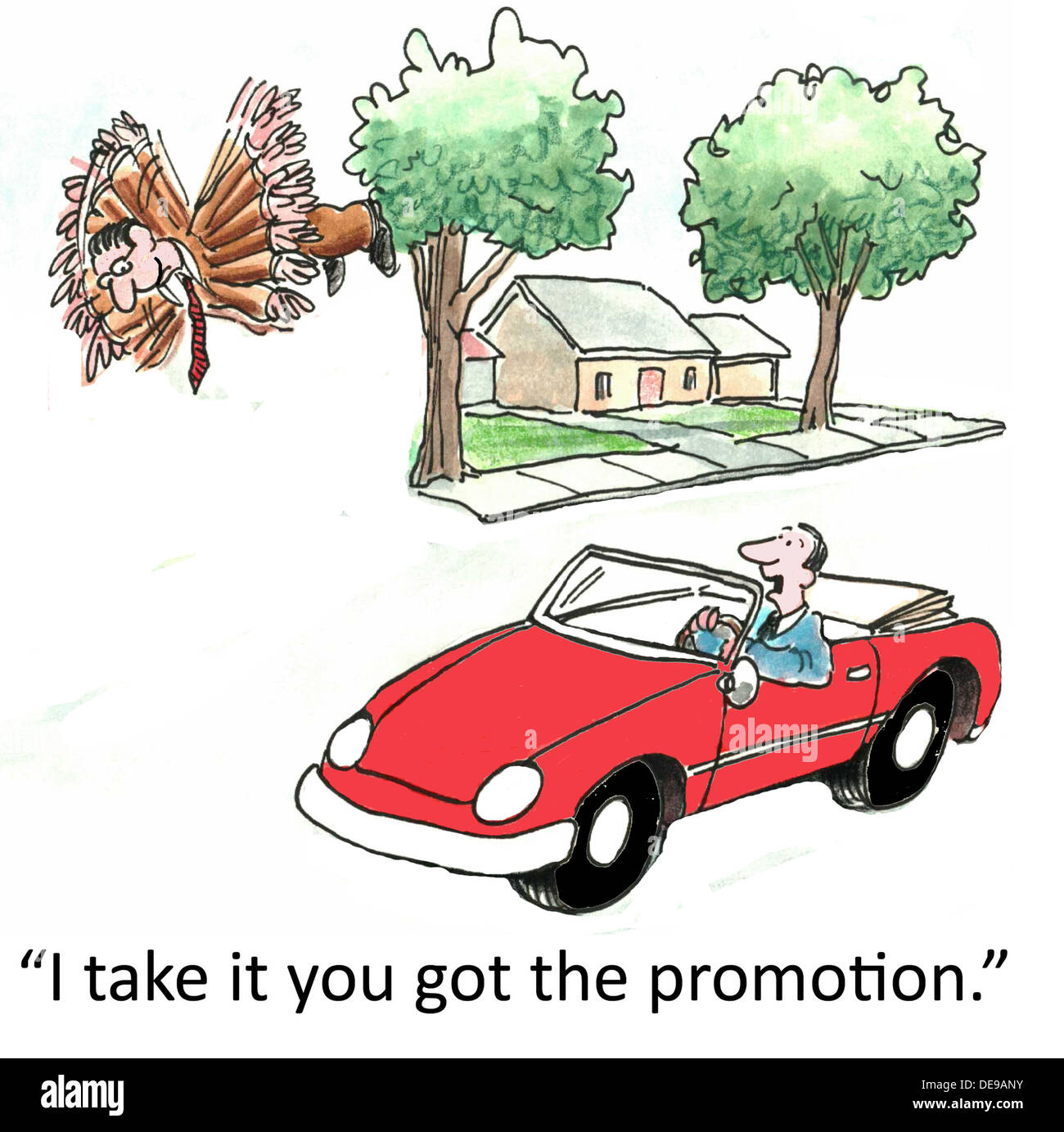 Promotion Job Funny High Resolution Stock Photography and Images - Alamy