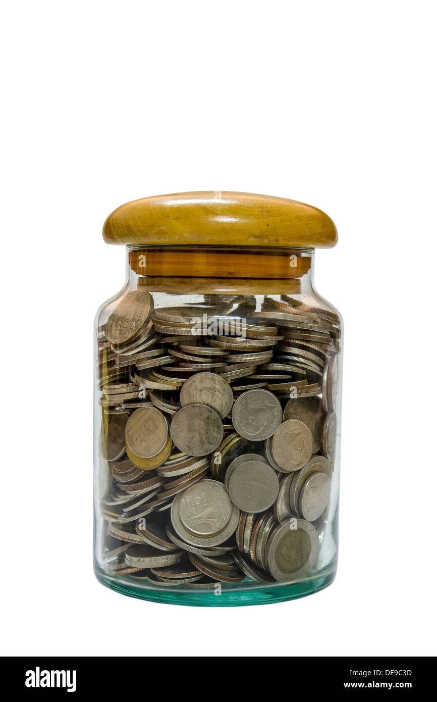 Penny piggy bank hi-res stock photography and images - Alamy