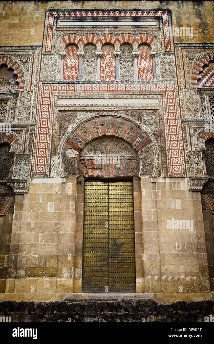 Side door to the Mezquita (The Great Mosque, Mosque Cathedral) in ...