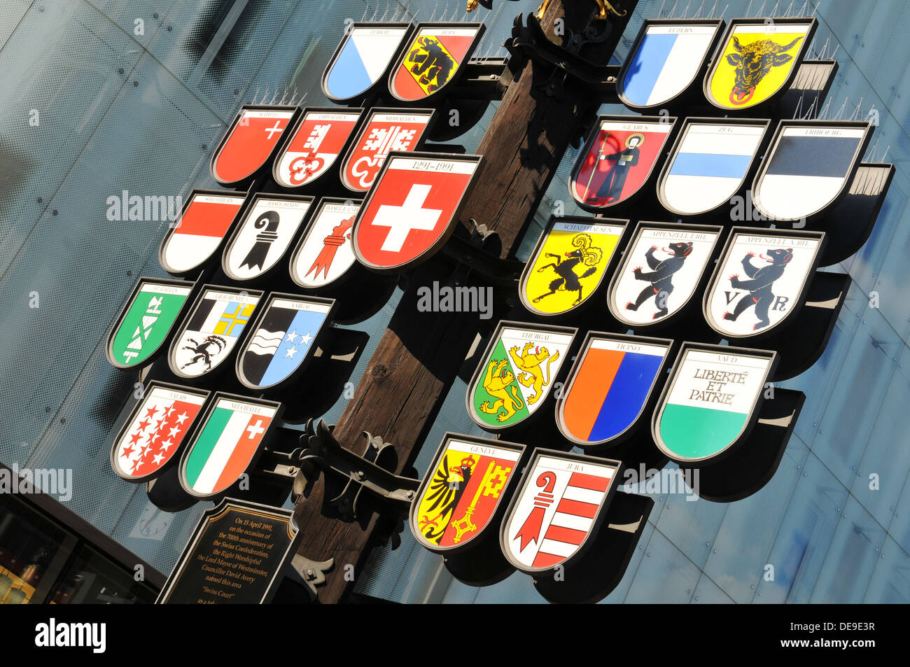 Swiss coats of arms hi-res stock photography and images - Alamy