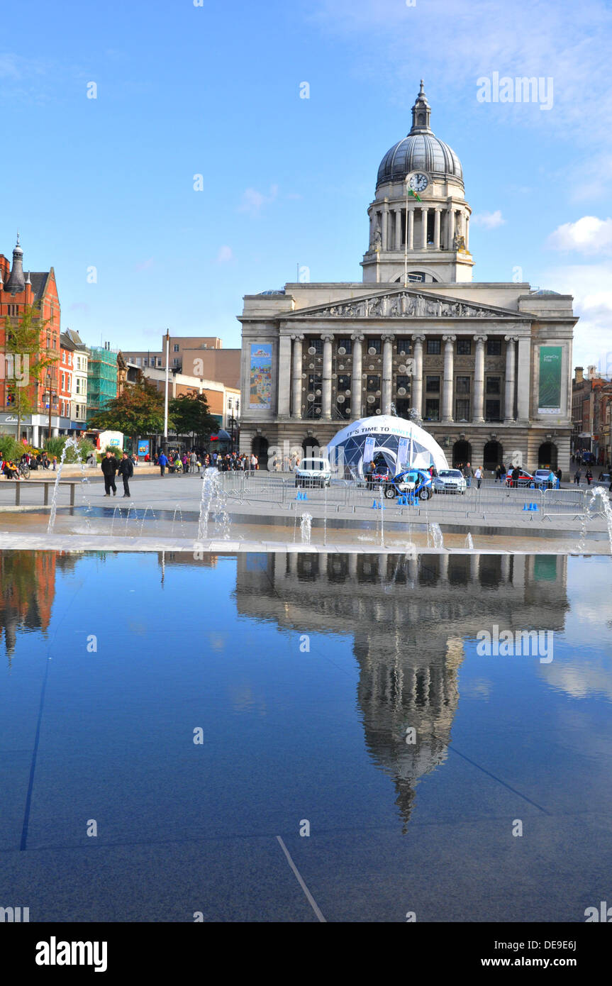 Nottingham, UK - 14 October, 2012 - Architecture of the Nottingham ...