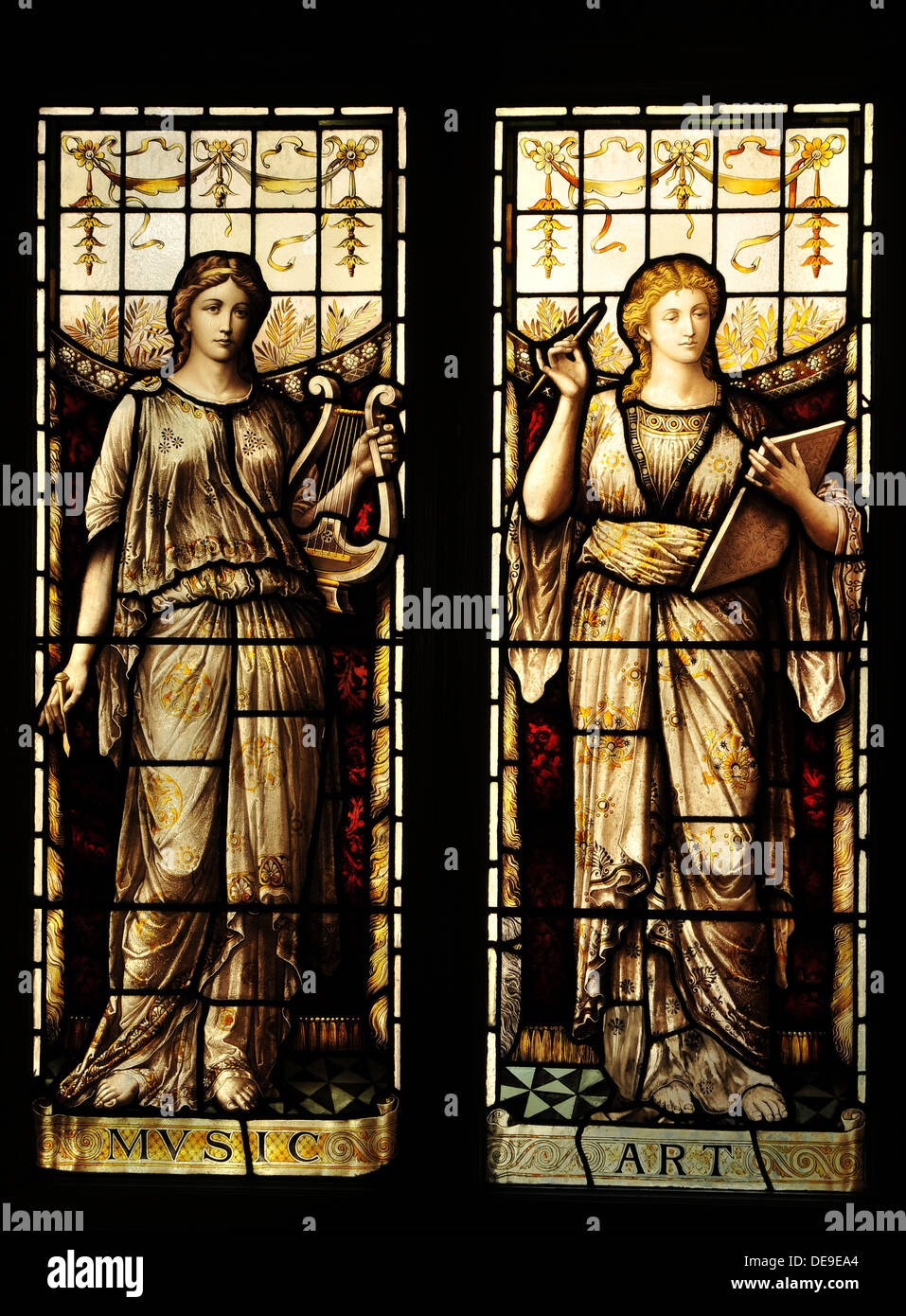 Muses medieval hi-res stock photography and images - Alamy