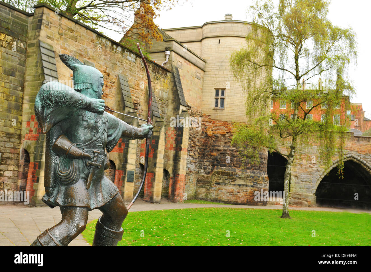 Medieval Architecture In Nottingham England Stock Photos & Medieval ...