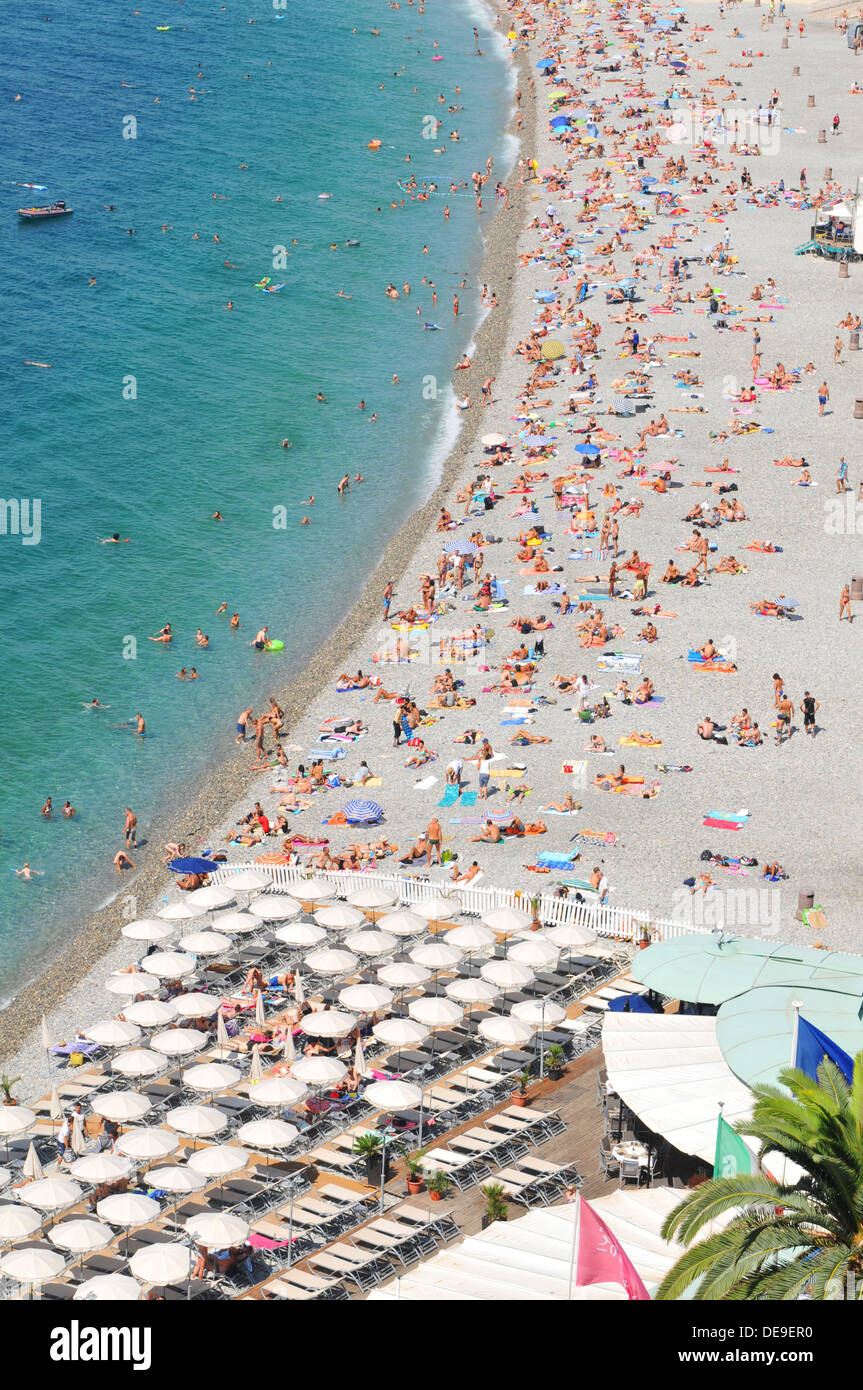 Aerial view of French Riviera (Nice, France Stock Photo - Alamy