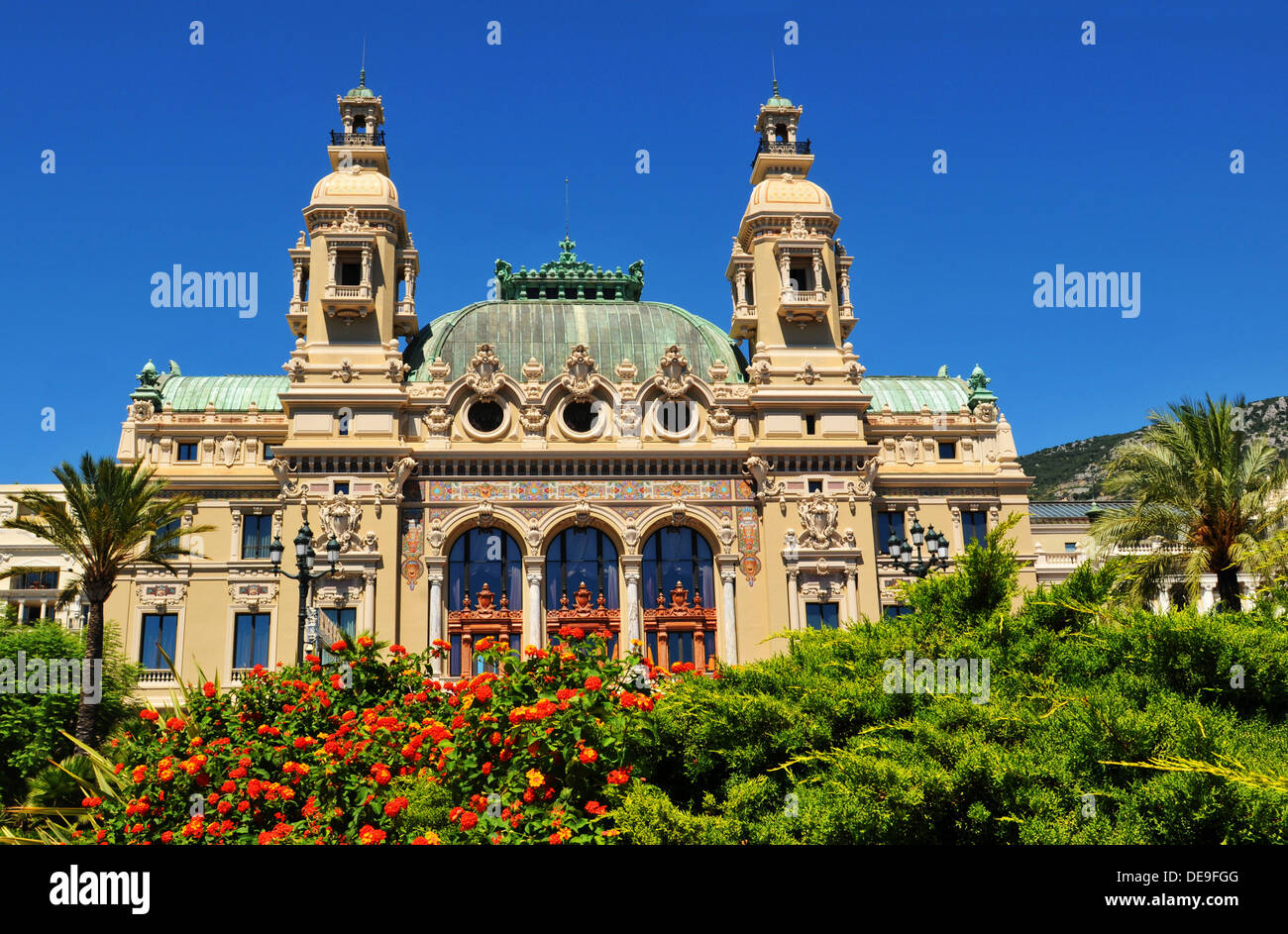 Architecture of Opera de Monte Carlo in Monaco Stock Photo - Alamy