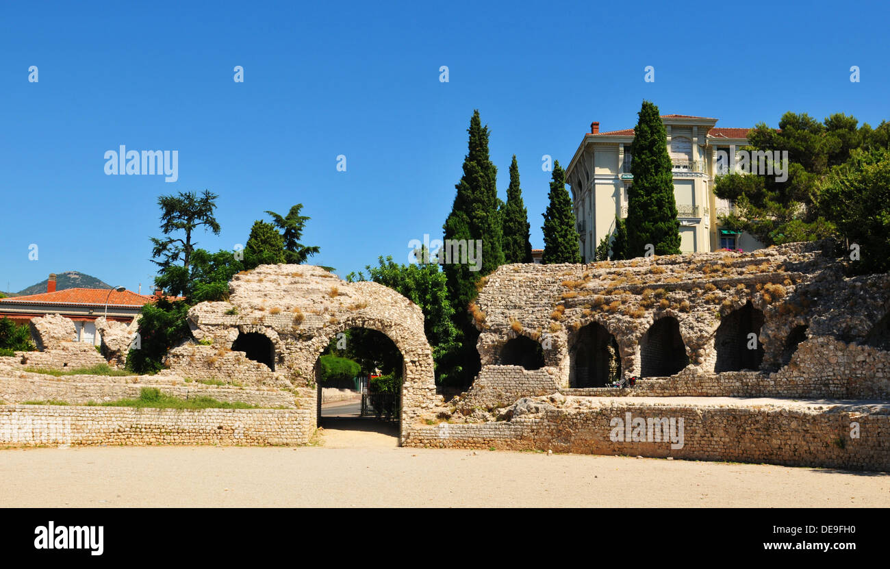 Roman ruins in Cimiez (Nice, France Stock Photo - Alamy