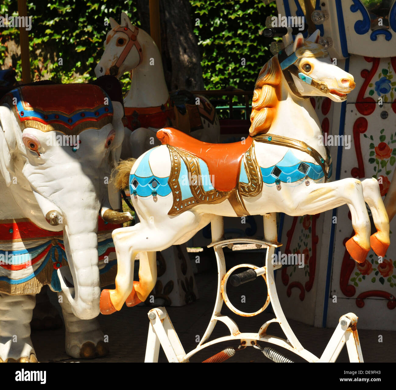 Vintage carousels hi-res stock photography and images - Alamy