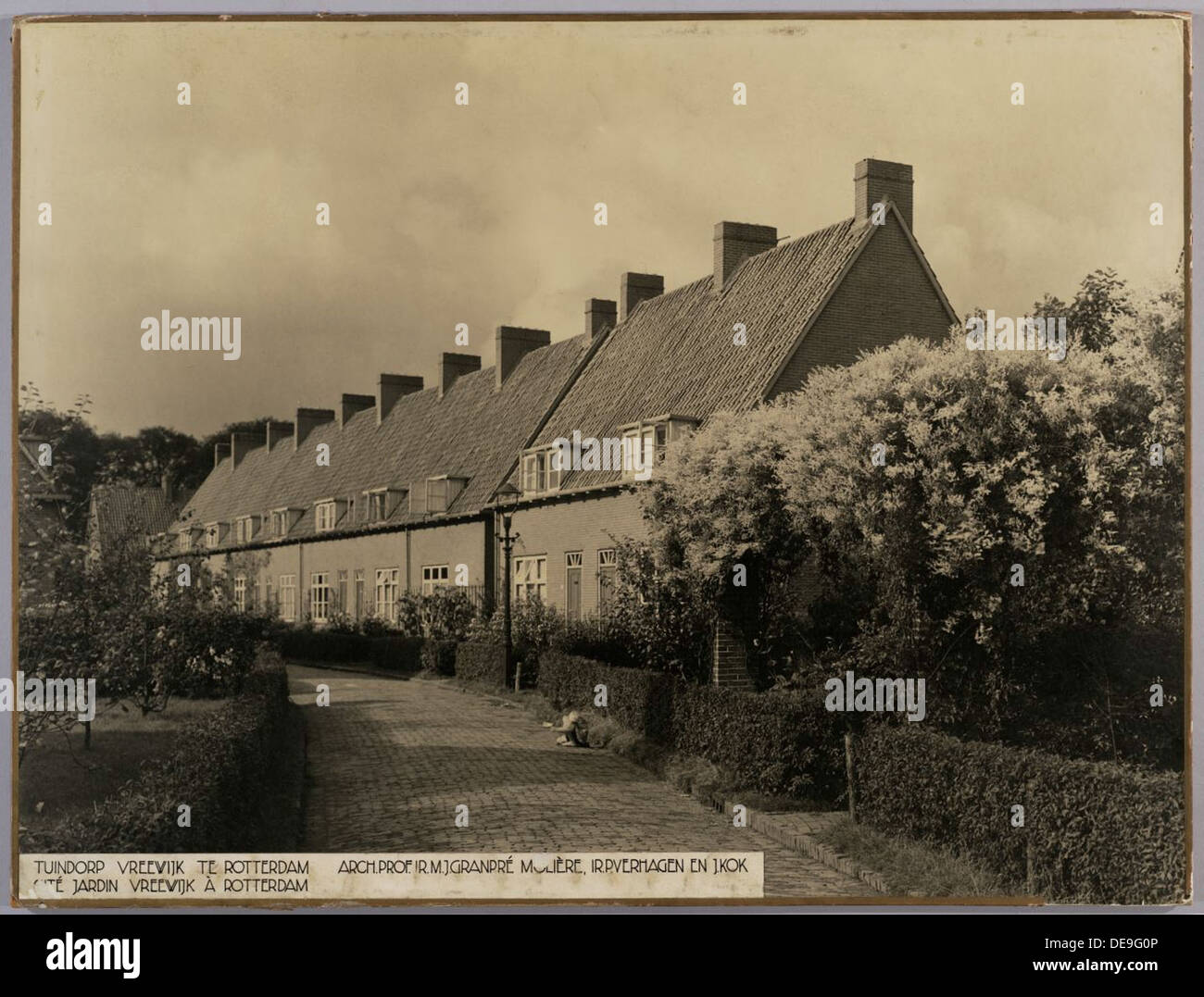 Tuindorp Vreewijk, a garden city in Rotterdam built in the 1920s and ...