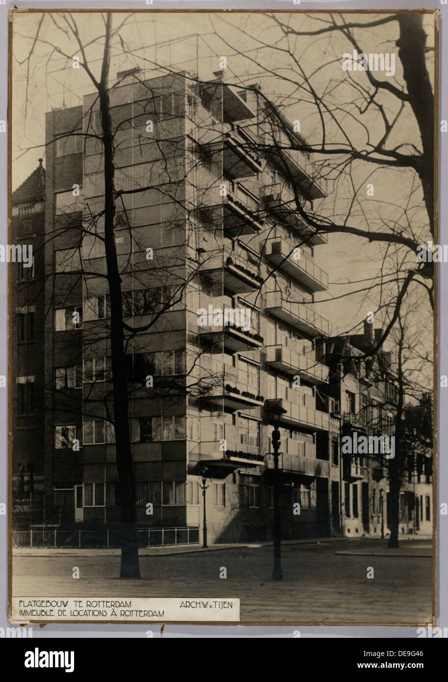 The Block of Flats in Rotterdam, built in the 1920s-1930s, is an ...