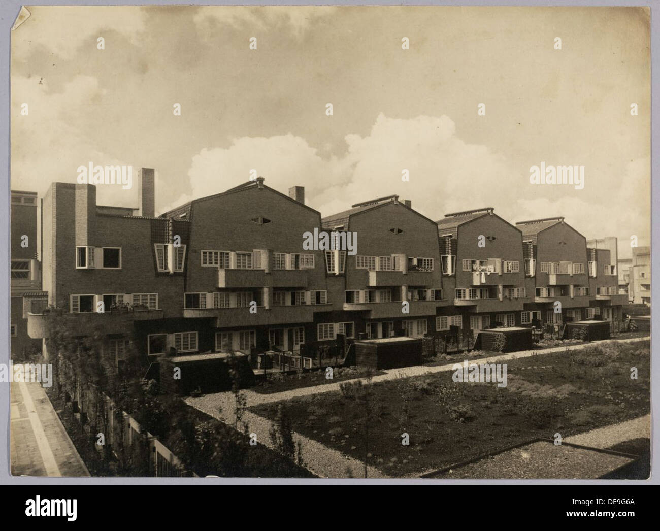 Housing project 'De Dageraad', built in the 1920s-1930s, is a ...