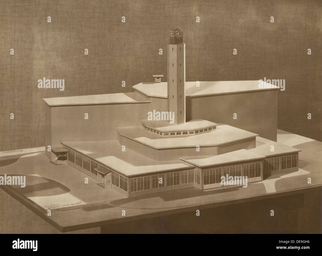 The N.C.R.V. Studio in Hilversum, part of the collection of the ...