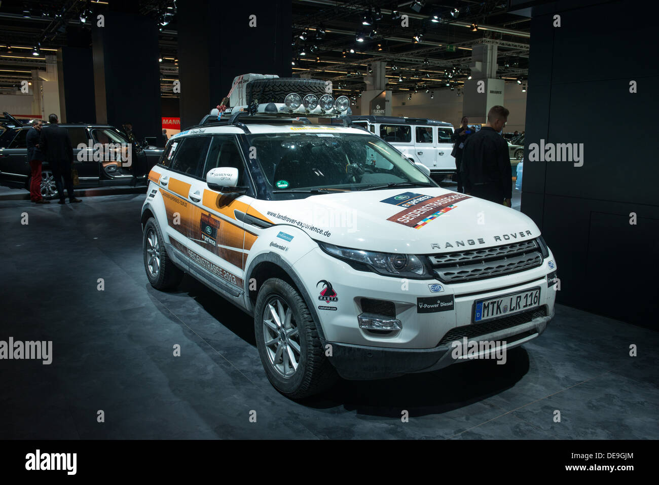 FRANKFURT, GERMANY - SEPTEMBER 11: Frankfurt international motor show ...