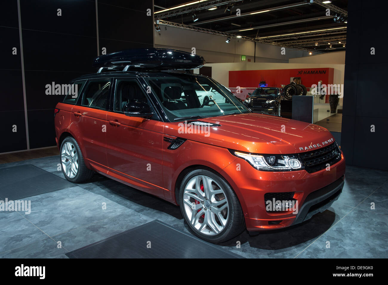 FRANKFURT, GERMANY - SEPTEMBER 11: Frankfurt international motor show ...