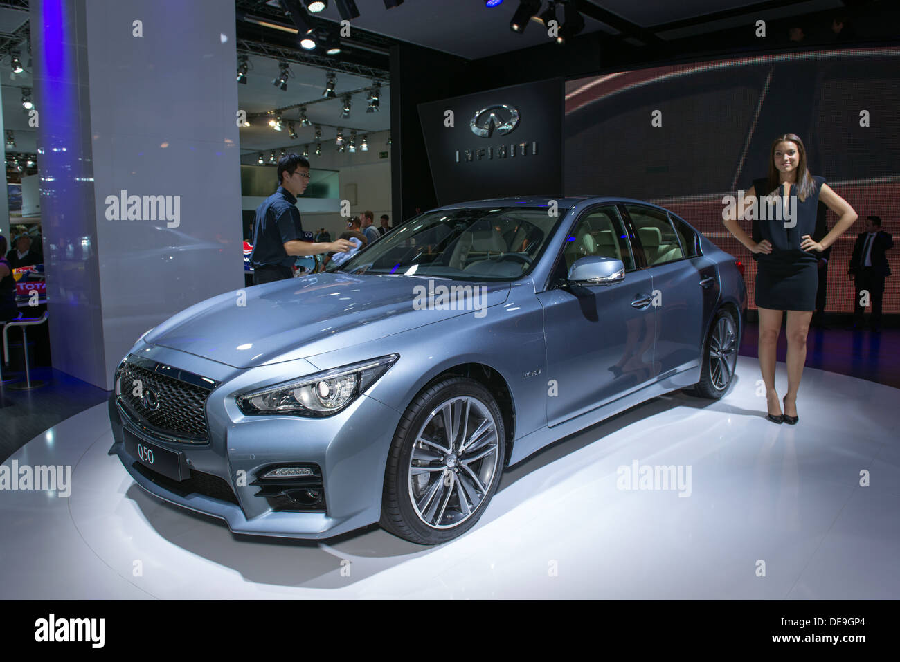 FRANKFURT, GERMANY - SEPTEMBER 11: Frankfurt international motor show ...