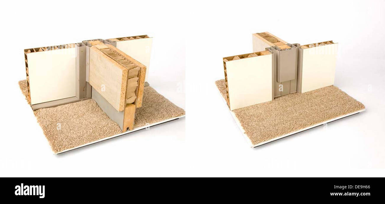 This structure model, created by architect John Habraken, illustrates ...